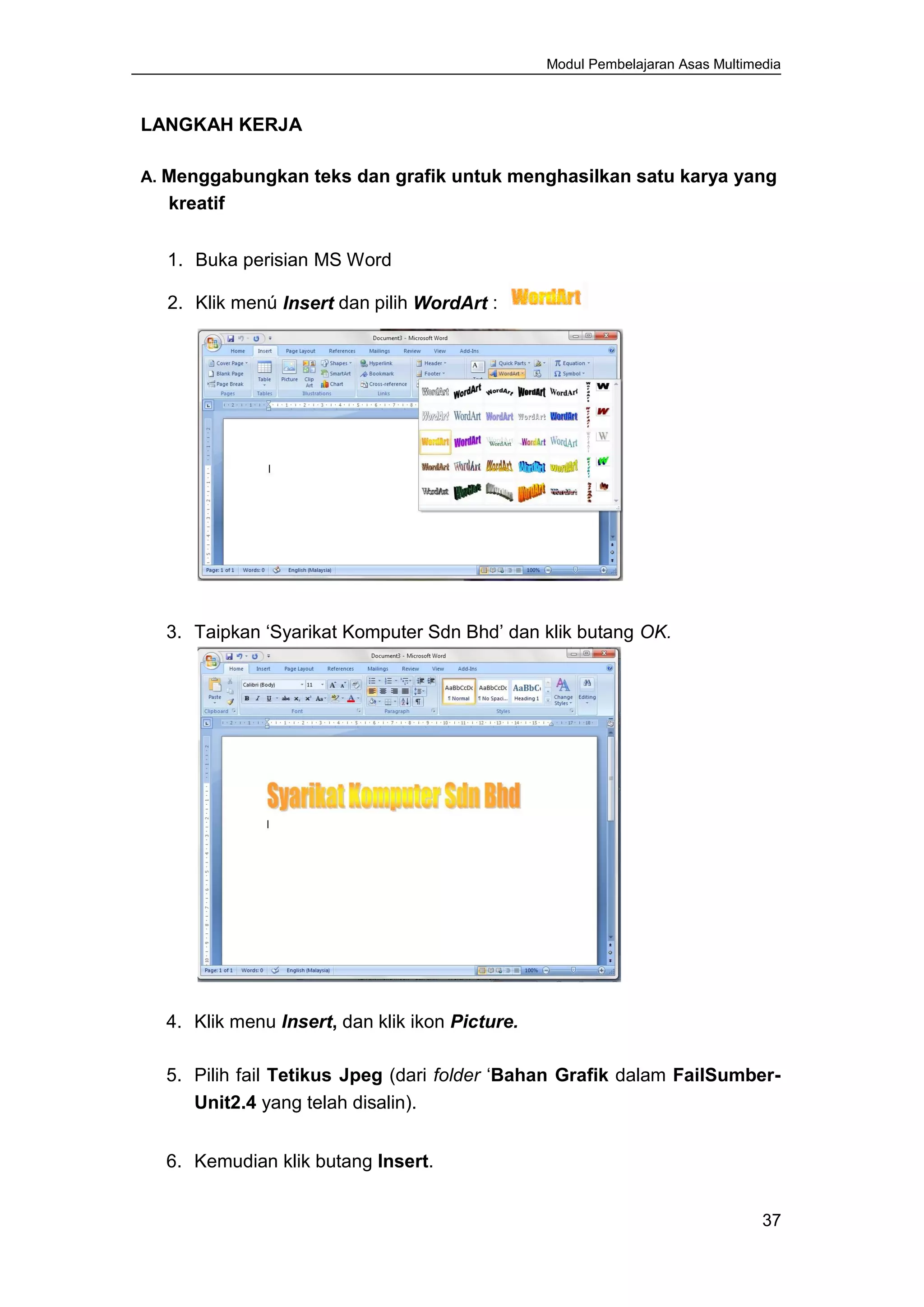 Modul asas media ting 1 | PDF