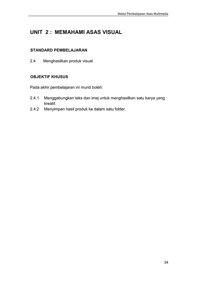 Modul asas media ting 1 | PDF