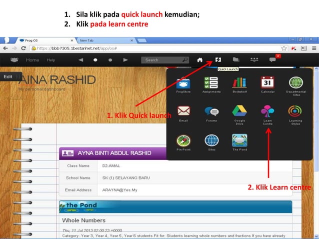 Modul asas murid vlefrog | PPT