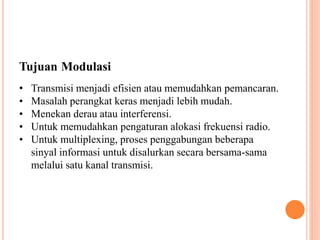 Modulasi | PPTX