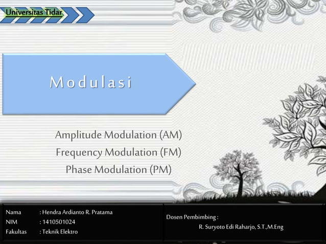Modulasi | PPTX