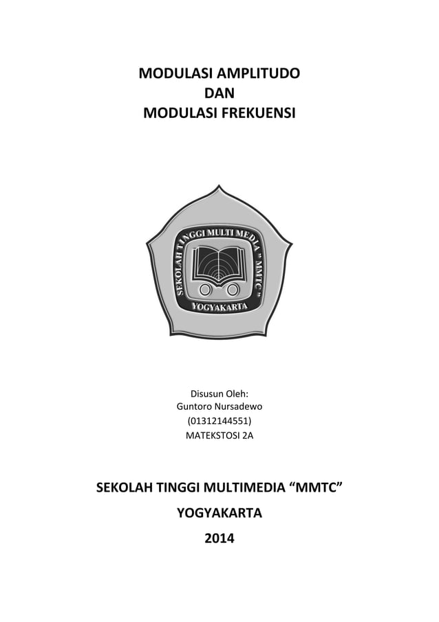 Modulasi amplitudo | PDF