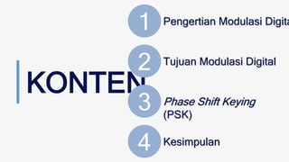 Modulasi Digital - Phase Shift Keying | PPTX