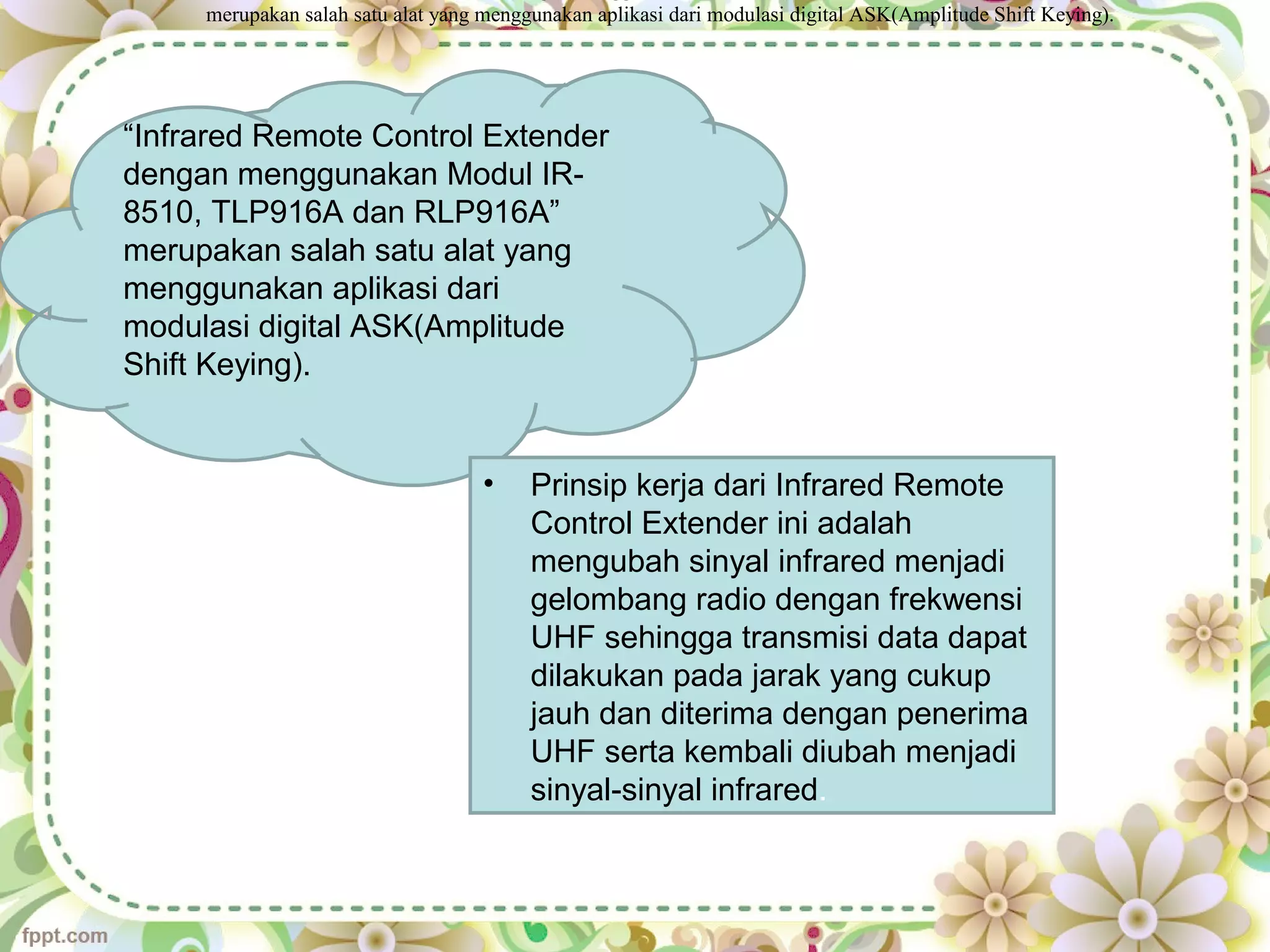 Modulasi digital ASK kelompok 2 | PPT
