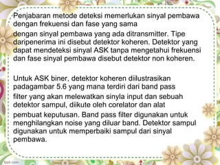 Modulasi digital ASK kelompok 2 | PPT