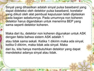 Modulasi digital ASK kelompok 2 | PPT