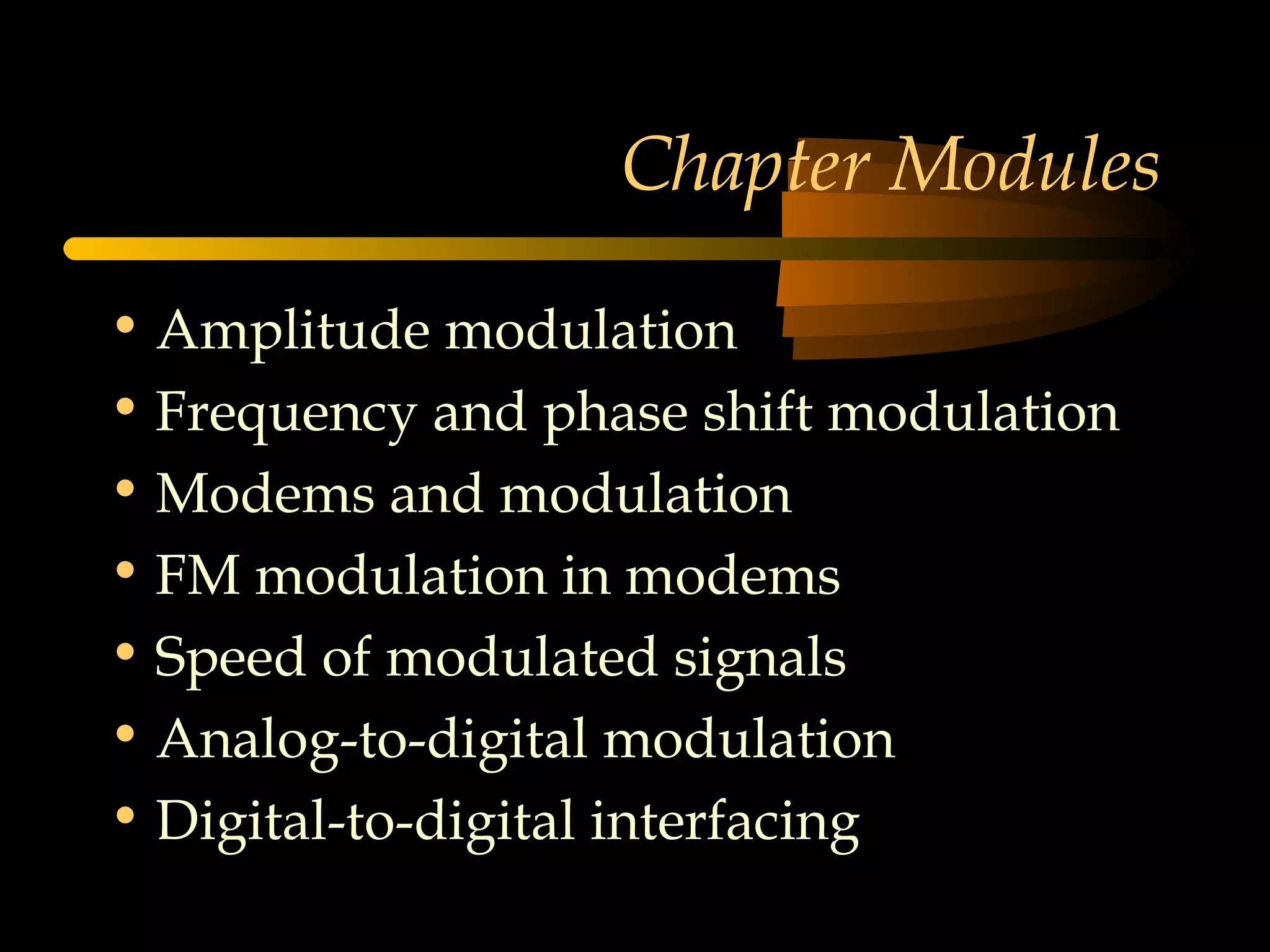 Modulation | PPT