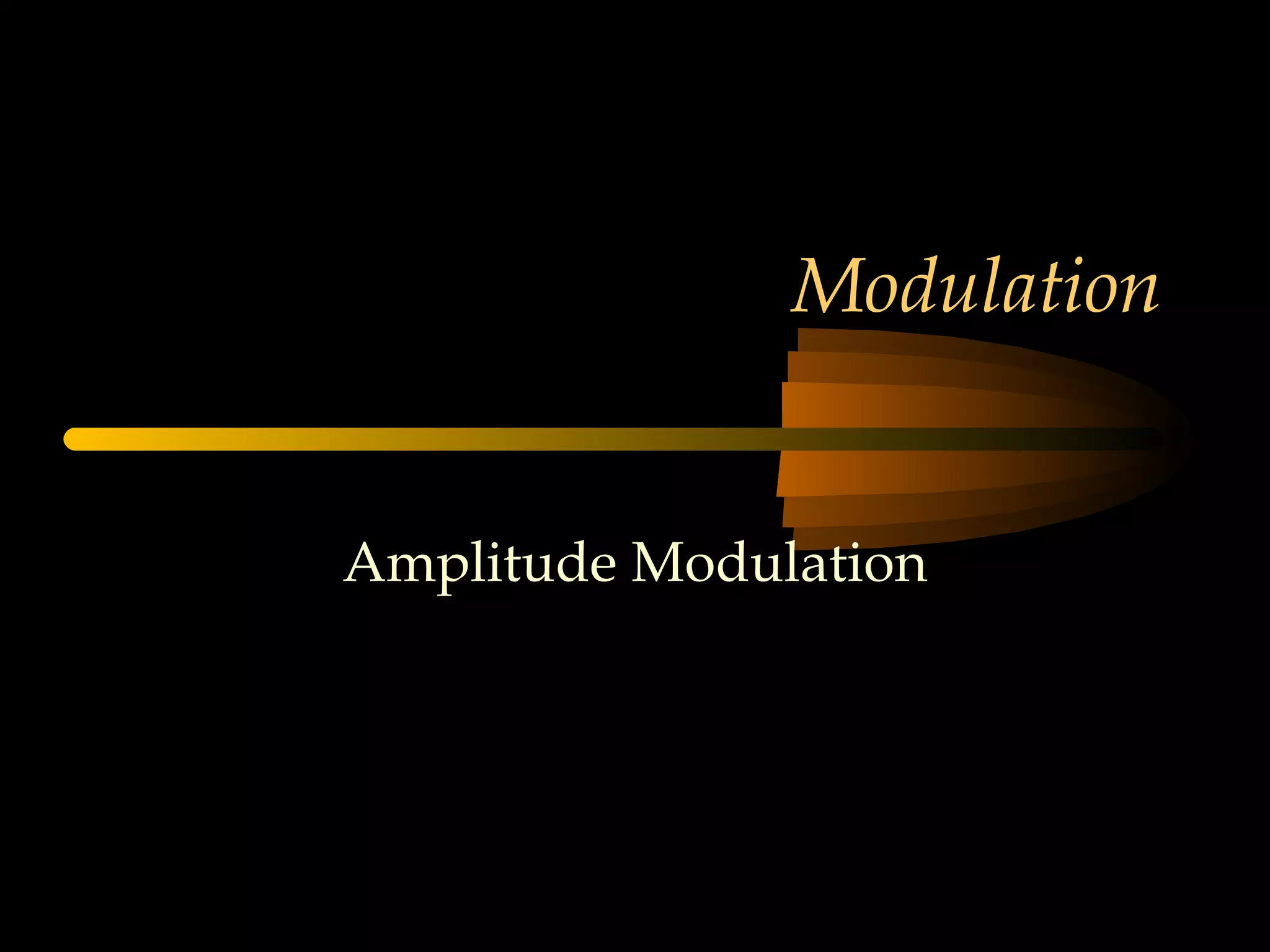 Modulation | PPT