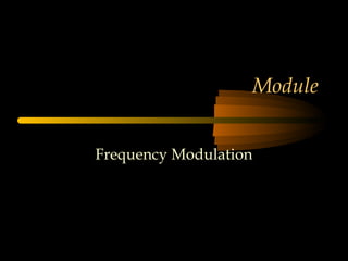 Modulation | PPT