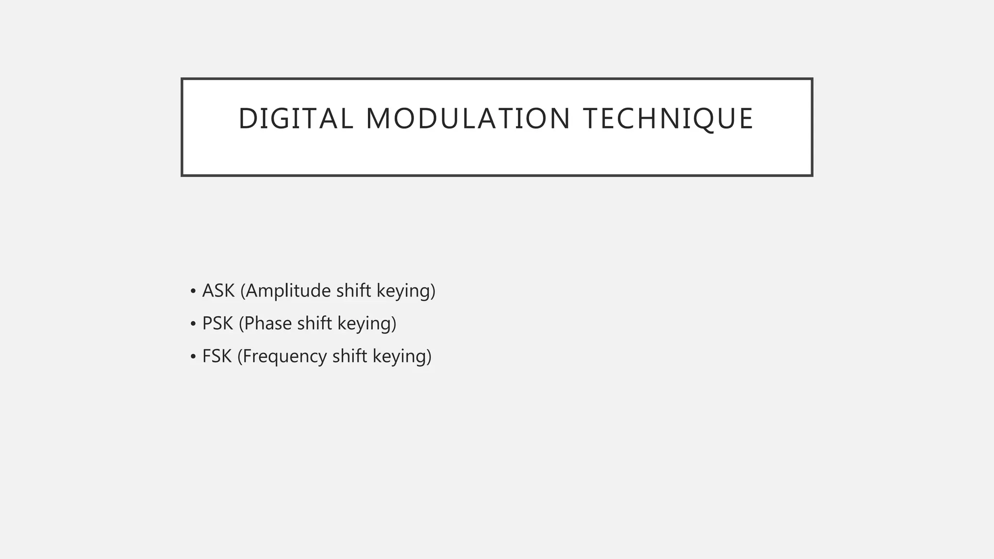 Modulation | PPTX