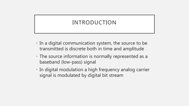 Modulation | PPT