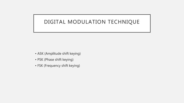 Modulation | PPT