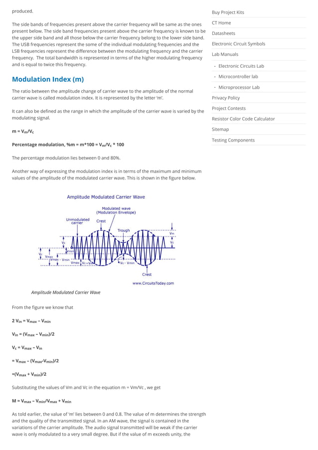 Modulation types-amplitude,frequency,phase modulation, | PDF Modulation types-amplitude,frequency,phase modulation, | PDF