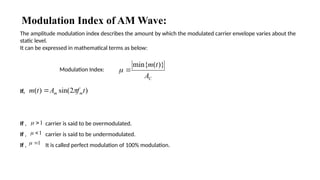 Modulation, AM, FM and PM Modulation, AM, FM and PM.pptx