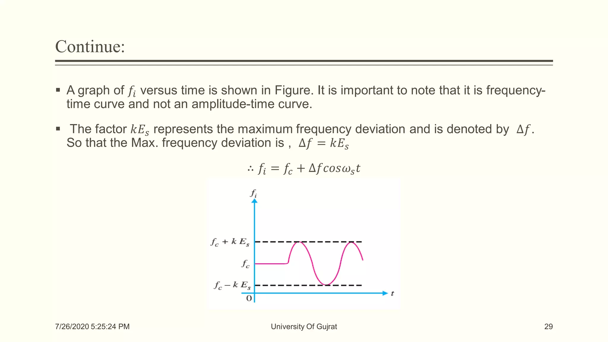 Modulation and its basic types | PDF