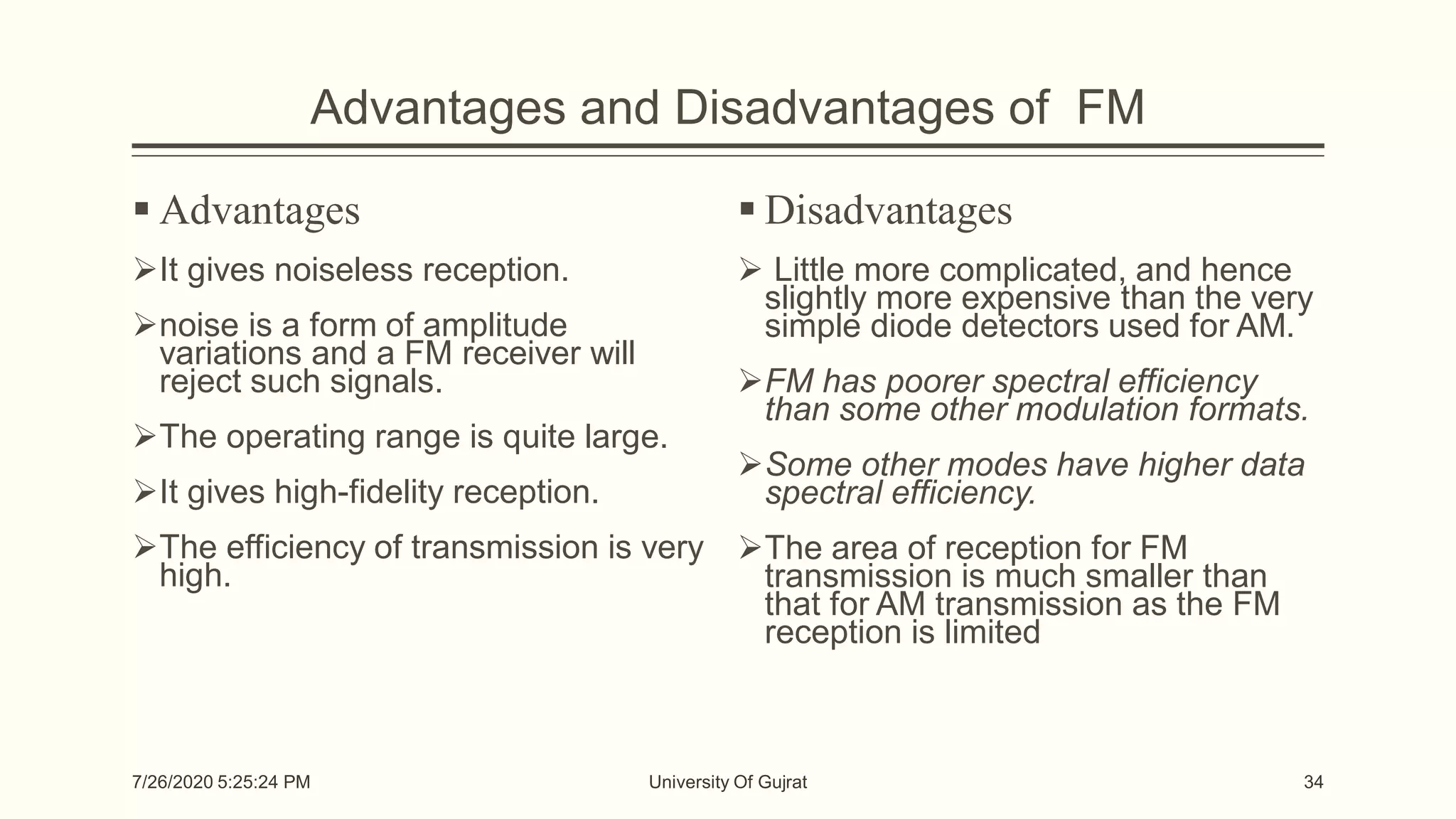 Modulation and its basic types | PDF