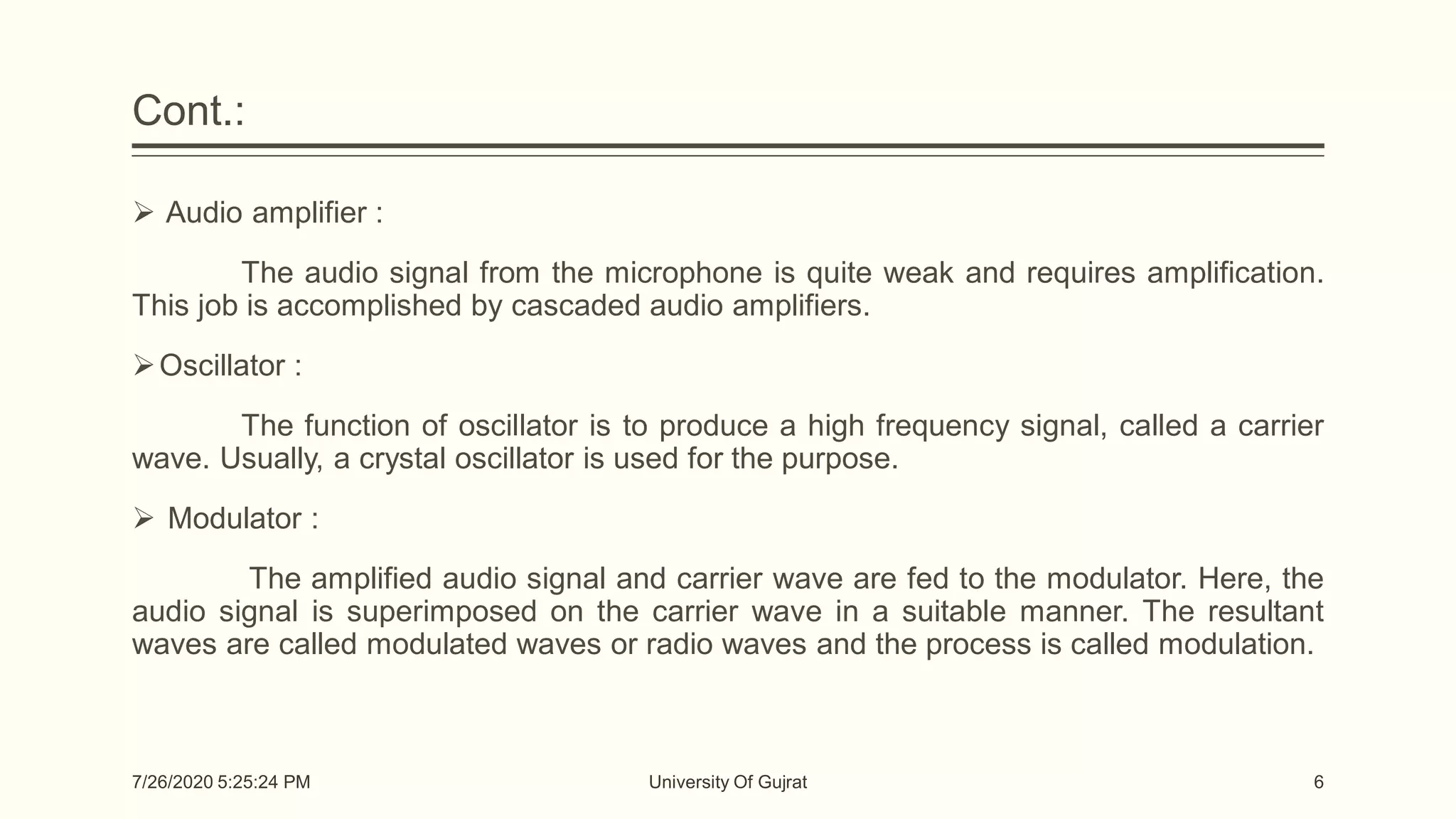 Modulation and its basic types | PDF