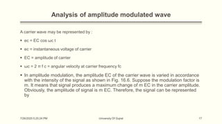 Modulation and its basic types | PDF