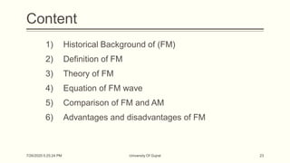 Modulation and its basic types | PDF