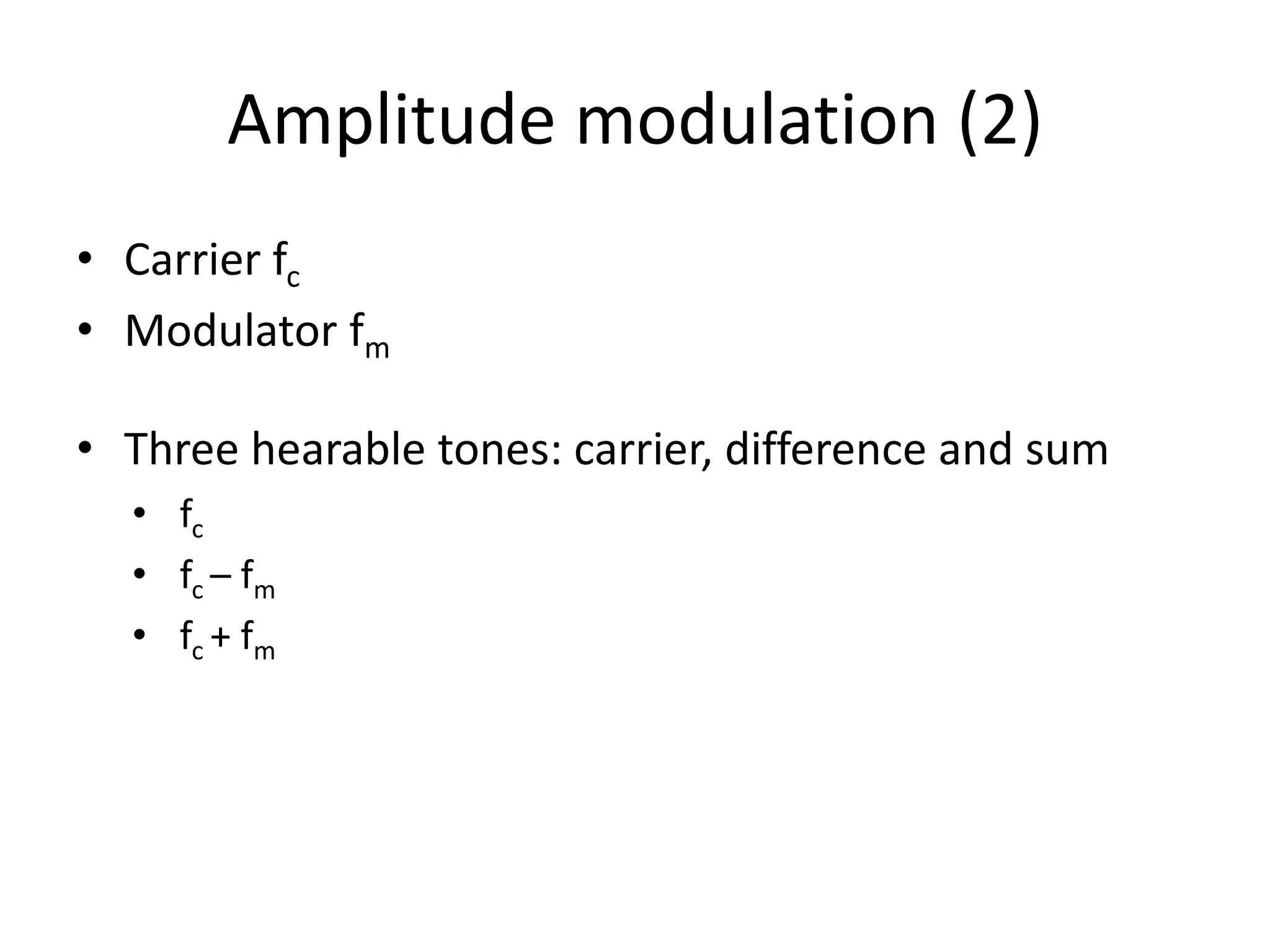 Modulation techniques | PPT