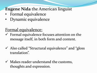 Modulation,equivalence and Adaptation.pptx