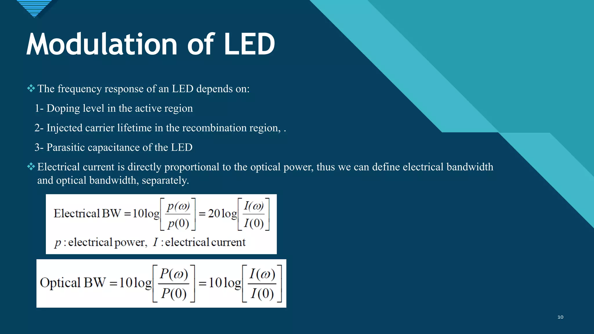Modulation formats : Direct and External Modulation | PPTX