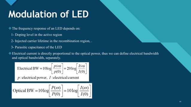 Modulation formats : Direct and External Modulation | PPTX