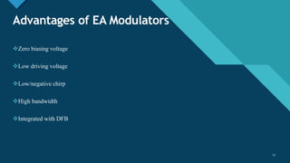 Modulation formats : Direct and External Modulation | PPTX