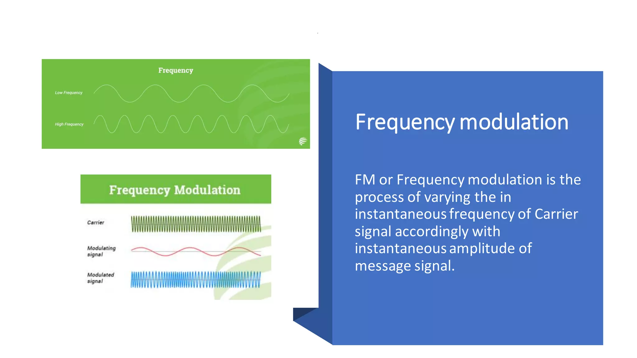 Modulation in telecommunication | PPT