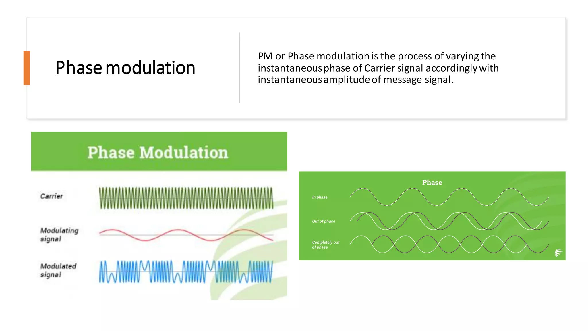 Modulation in telecommunication | PPT
