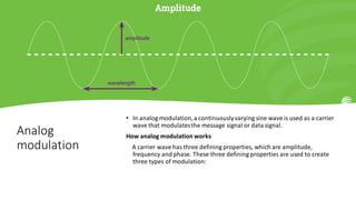 Modulation in telecommunication | PPT