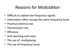Modulation - Introduction to Analog Modulation.pptx