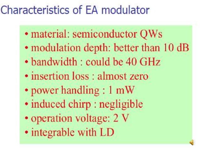 Modulation of light | PPT