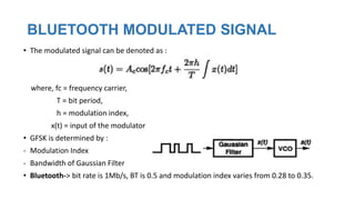 Modulation schemes used in wireless technologies | PDF