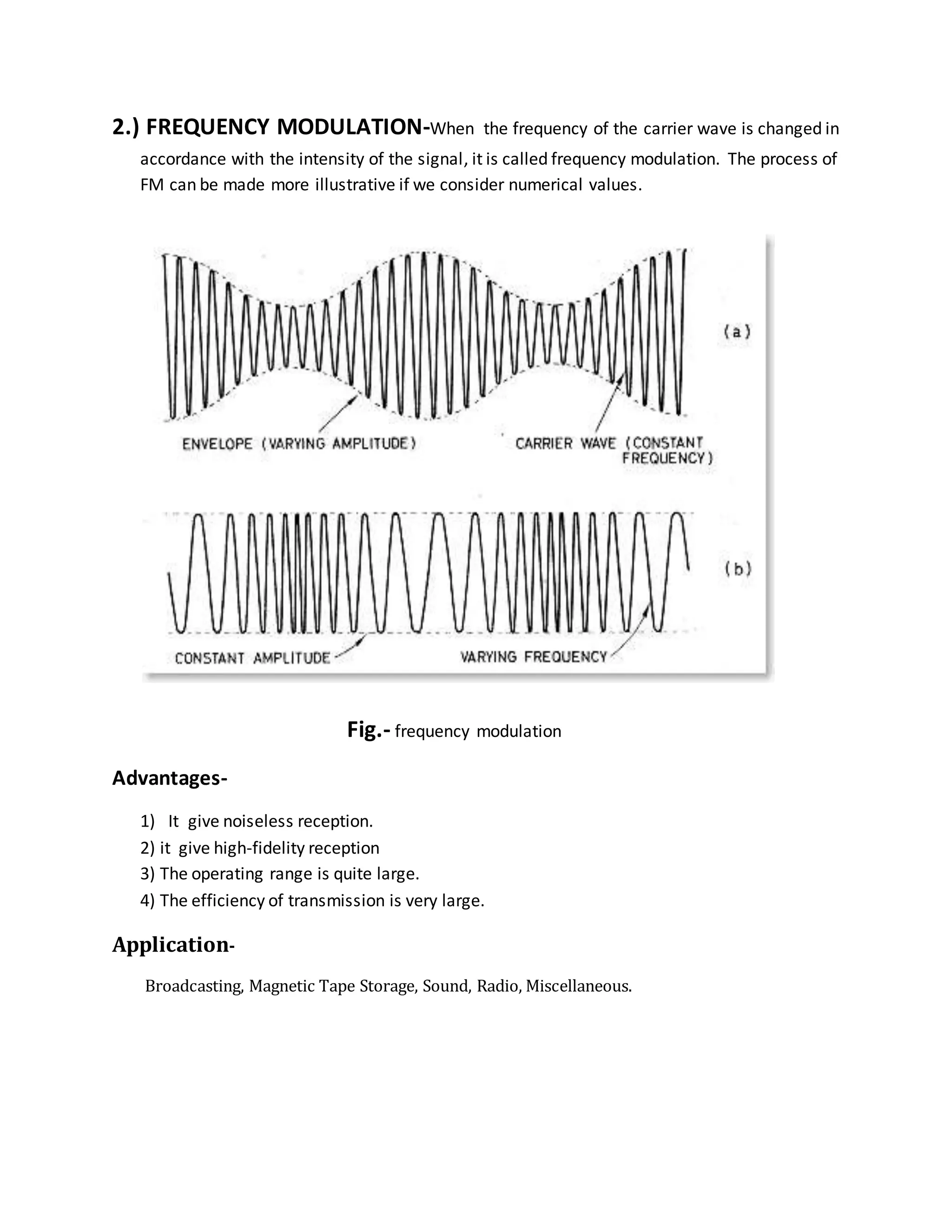Modulation seminar report | DOCX