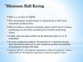 Modulation techniques | PPTX