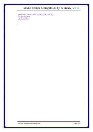 Modul ATmega8535 by muhammad kennedy ginting (Universitas Sumatera ...