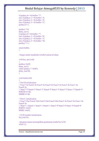 Modul ATmega8535 by muhammad kennedy ginting (Universitas Sumatera ...