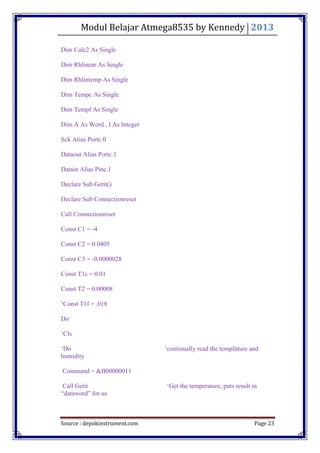 Modul ATmega8535 by muhammad kennedy ginting (Universitas Sumatera ...