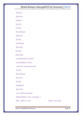 Modul ATmega8535 by muhammad kennedy ginting (Universitas Sumatera ...