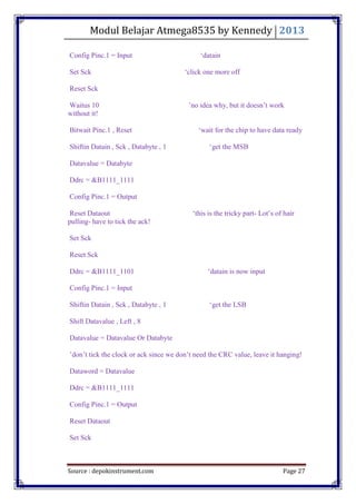Modul ATmega8535 by muhammad kennedy ginting (Universitas Sumatera ...