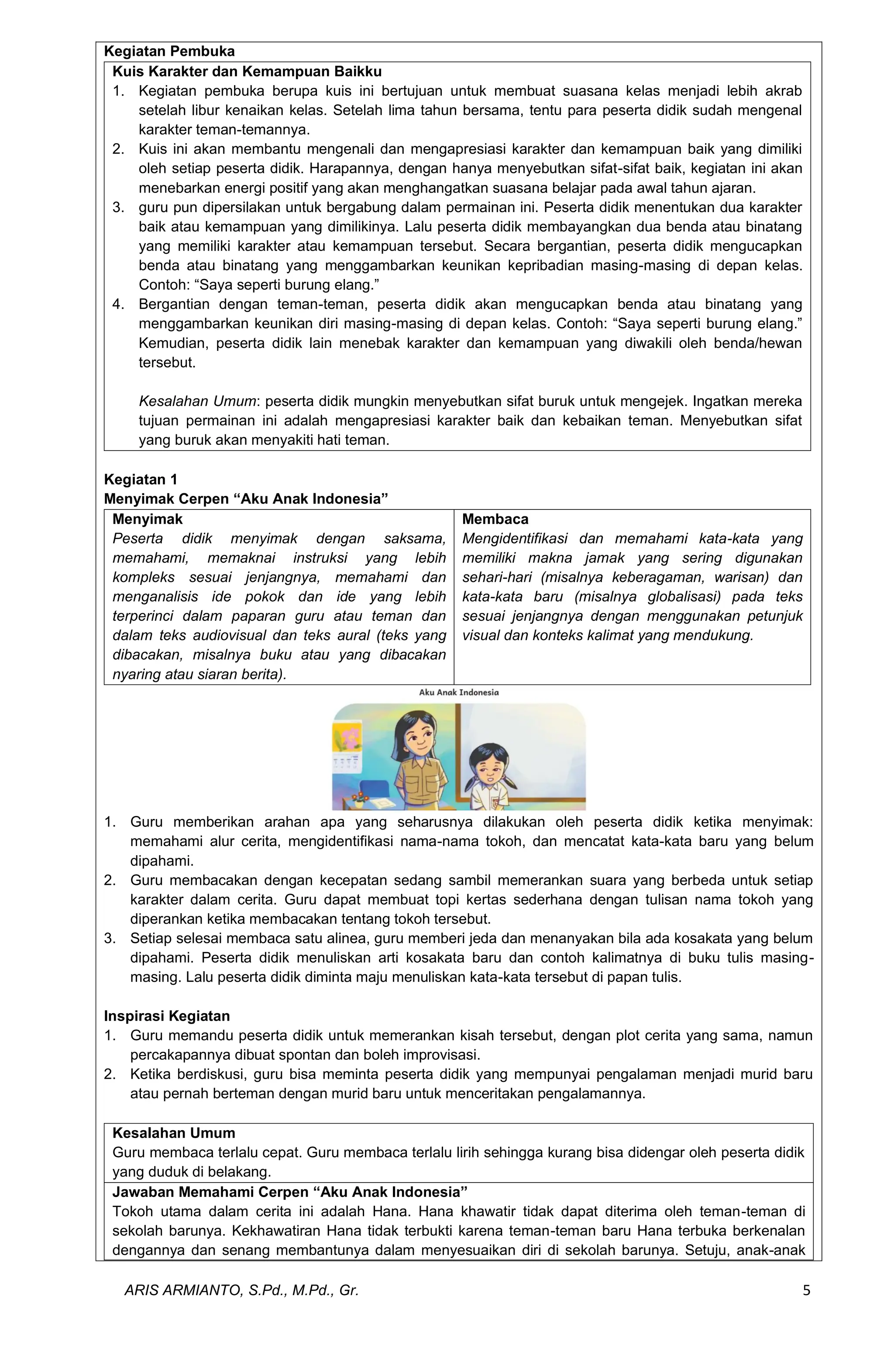 MODUL AJAR BAHASA INDONESIA KELAS 6 KURIKULUM MERDEKA.pdf