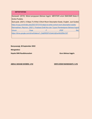 modul bahasa inggris CAPTION kelas xii bahasa inggris | PDF
