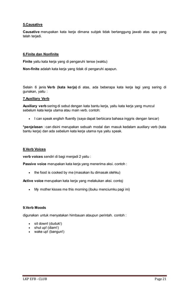 Modul bahasa inggris sd | DOCX