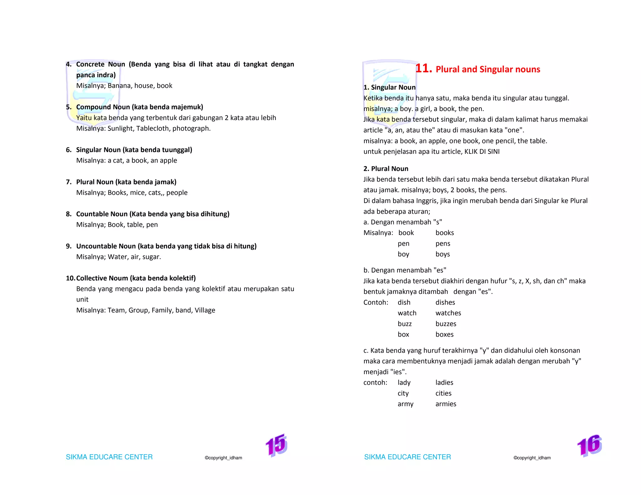 Modul bahasa inggris tingkat dasar I | PDF