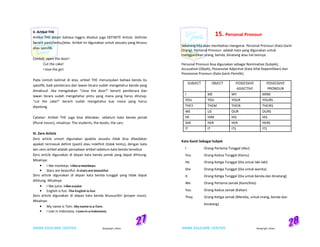 Modul bahasa inggris tingkat dasar I | PDF