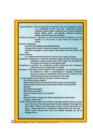 Modul bahasa inggris xi unit 2 narrative | DOC