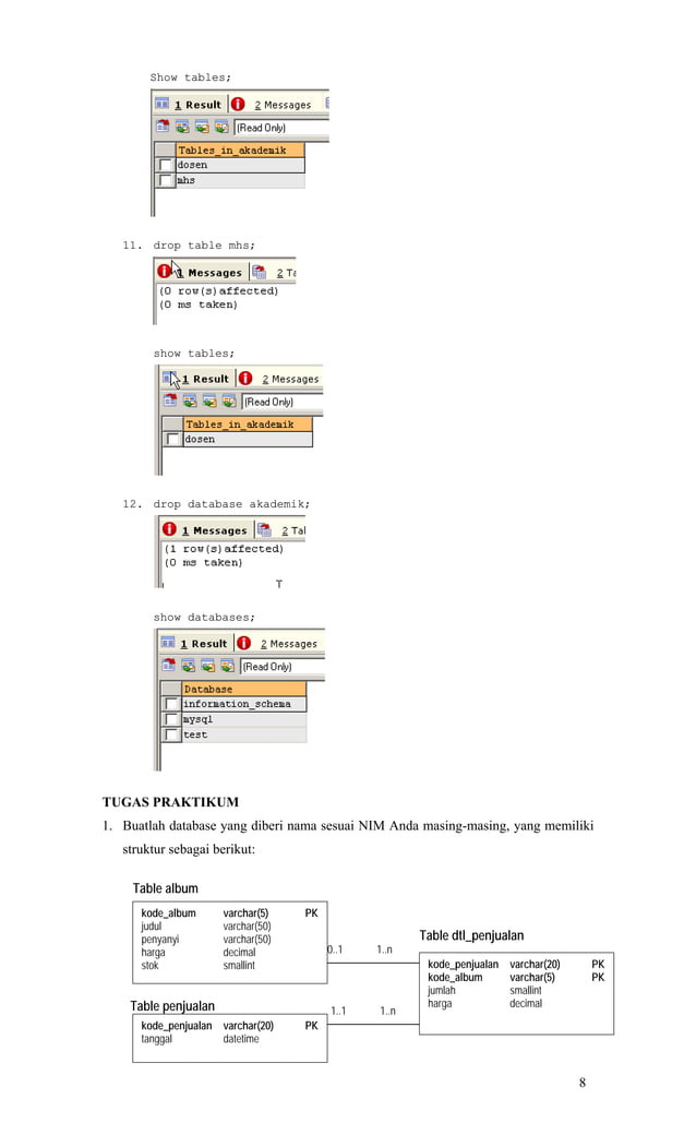 Modul basdat I | PDF