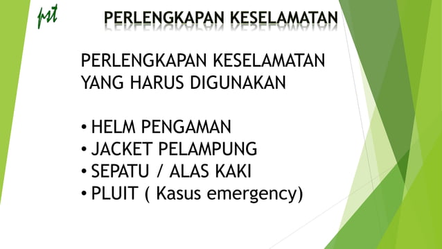 Modul pelatihan karyawan saat Bekerja di dekat air | PPTX