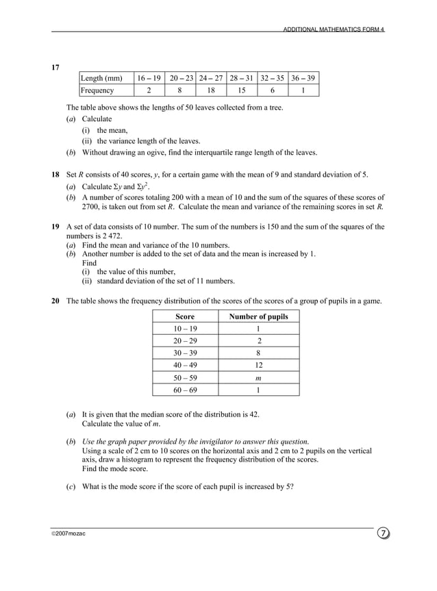 Modul bimbingan add maths | PDF | Physics | Science